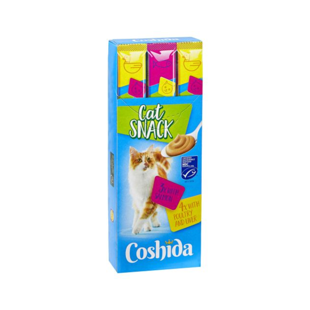 COSHIDA - Snack Liquide Pour Chats 7 Tubes – Zanimax.tn