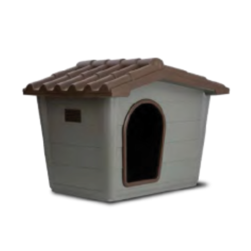 FELICAN - NICHE ECO 2 PRINT BEIGE AVEC TOIT MARRON – Zanimax.tn