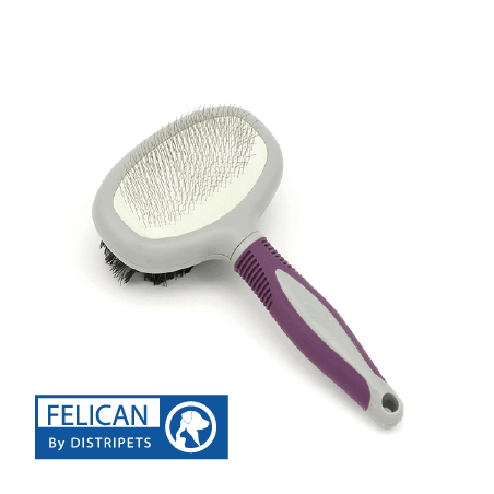 FELICAN - BROSSE OVALE DOUBLE FACE – Zanimax.tn