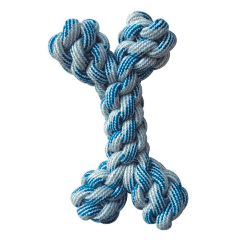 CROCI Two-Colour Pastel Cotton Bone for Dogs – Assorted colours ...